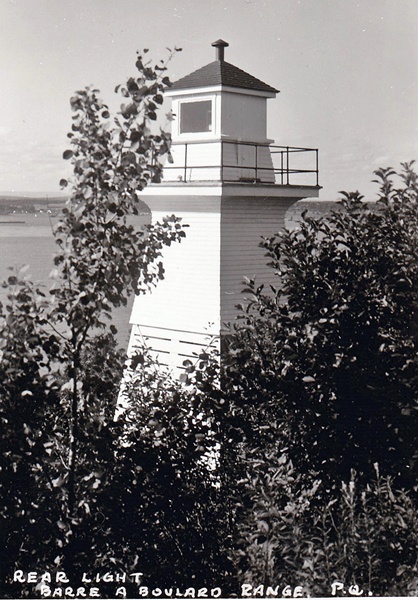 Barre à Boulard Range Lighthouse, Quebec Canada at Lighthousefriends.com