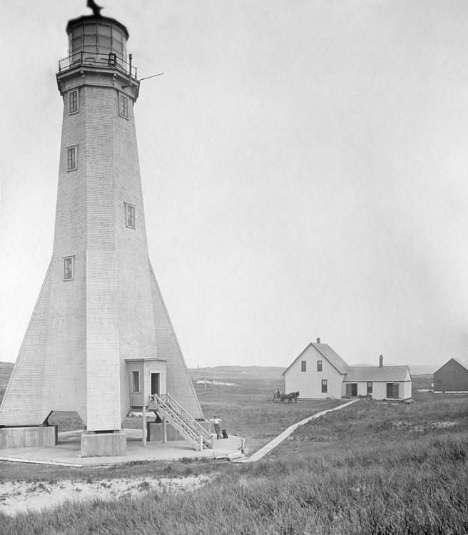 Sable Island West End Lighthouse, Nova Scotia Canada at ...