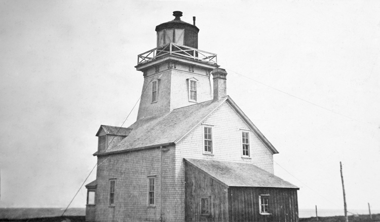 Cape St. Lawrence Lighthouse, Nova Scotia Canada at Lighthousefriends.com