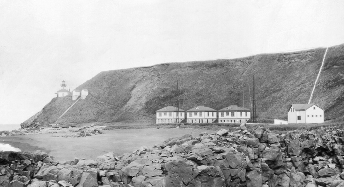 Cape Sarichef Lighthouse, Alaska at Lighthousefriends.com
