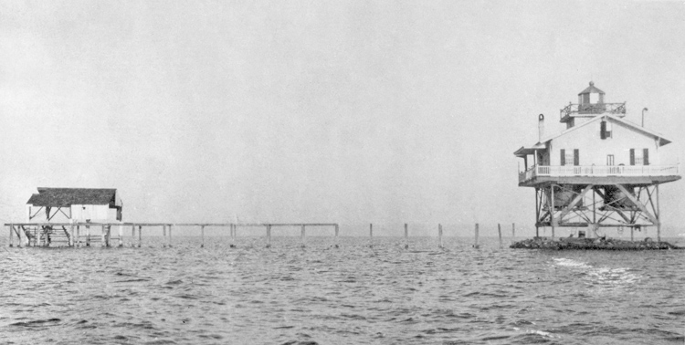 Cat Island Lighthouse, Mississippi at Lighthousefriends.com