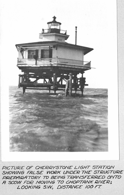 Cherrystone Lighthouse, Virginia at Lighthousefriends.com