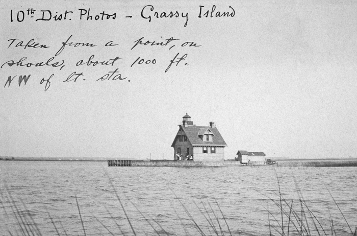 Grassy Island South Range Lighthouse, Michigan at Lighthousefriends.com