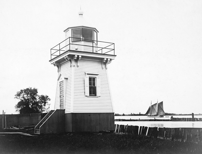 Grassy Island South Range Lighthouse, Michigan at Lighthousefriends.com