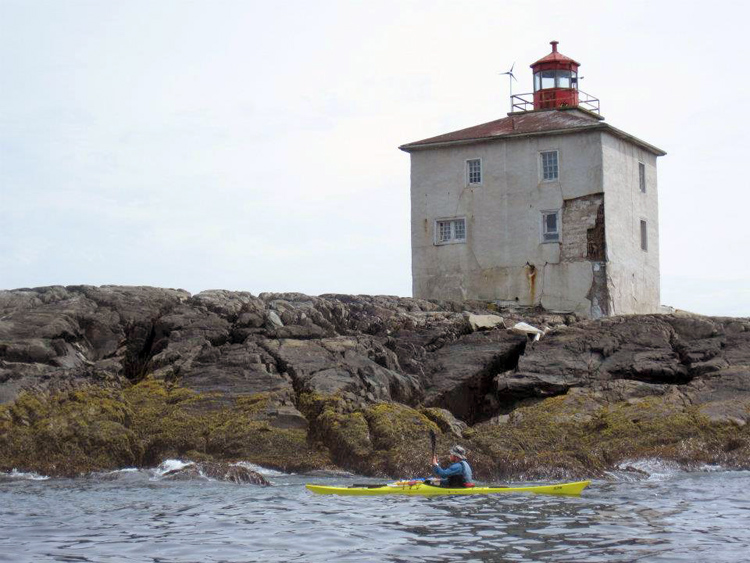 Lockeport Gull Rock Lighthouse Nova Scotia Canada At
