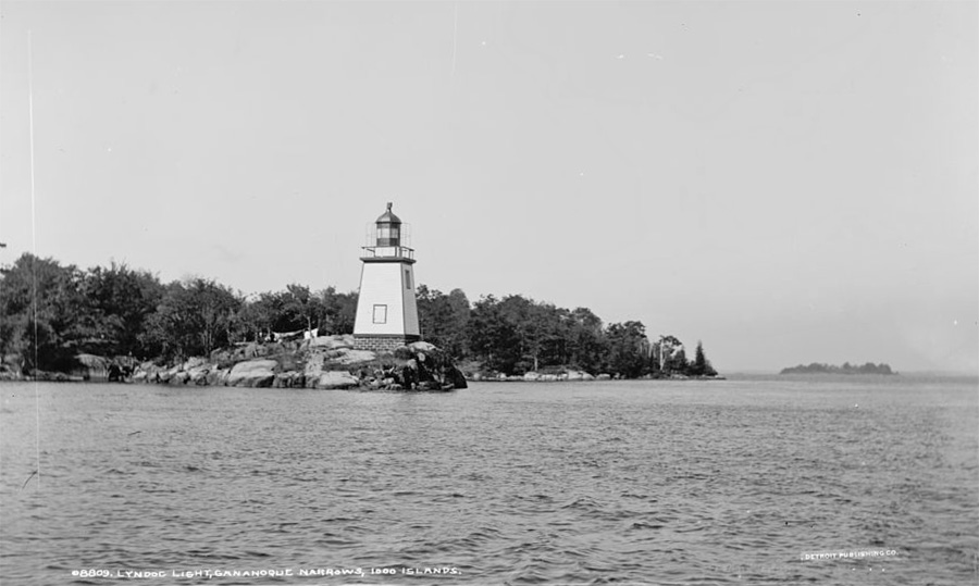 Lyndoch Island (Lindoe Island) Lighthouse, Ontario Canada at ...