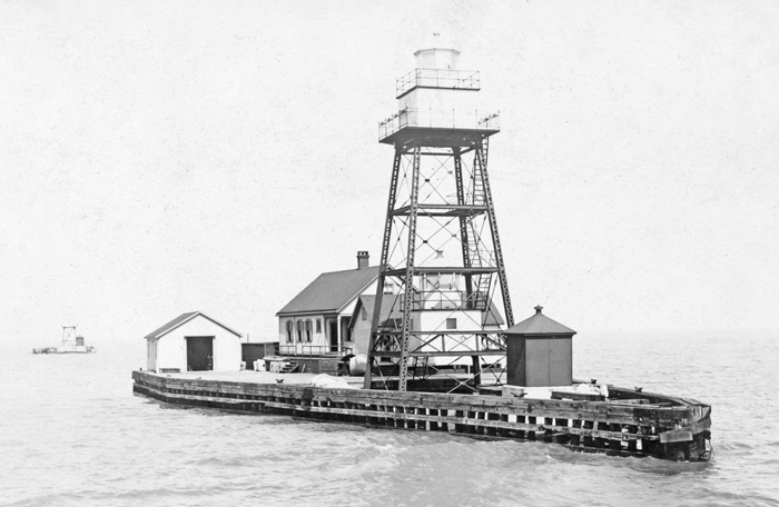 Maumee Bay Straight Channel Range Lighthouse, Ohio at Lighthousefriends.com