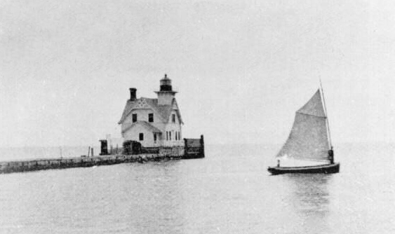 Monroe Lighthouse, Michigan at Lighthousefriends.com