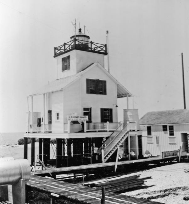 Point au Fer Reef Lighthouse, Louisiana at Lighthousefriends.com