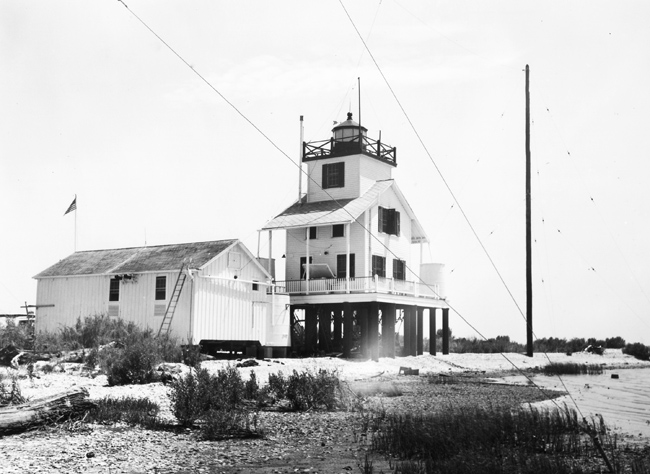 Point au Fer Reef Lighthouse, Louisiana at Lighthousefriends.com