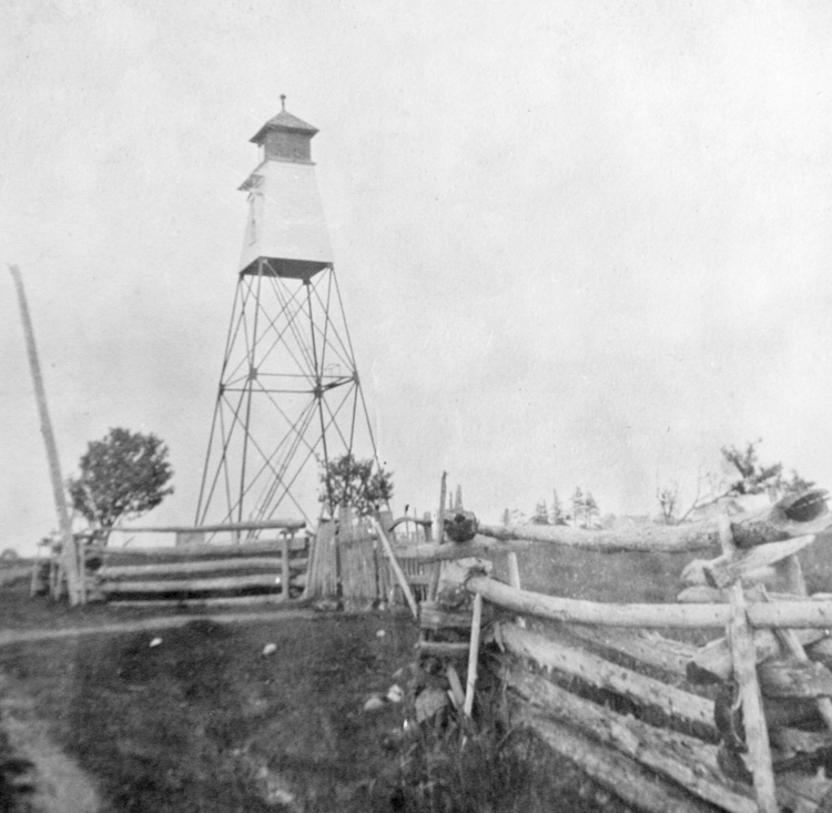 Preston Beach Lighthouse, New Brunswick Canada at Lighthousefriends.com