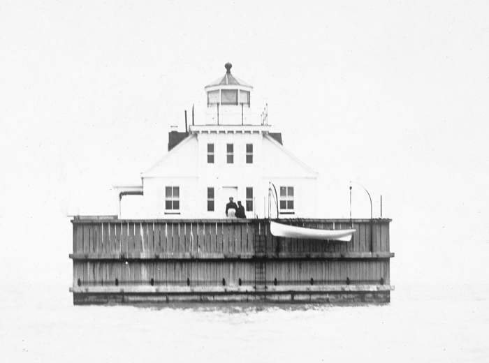 Sandusky Bay Outer Range Lighthouse, Ohio at Lighthousefriends.com