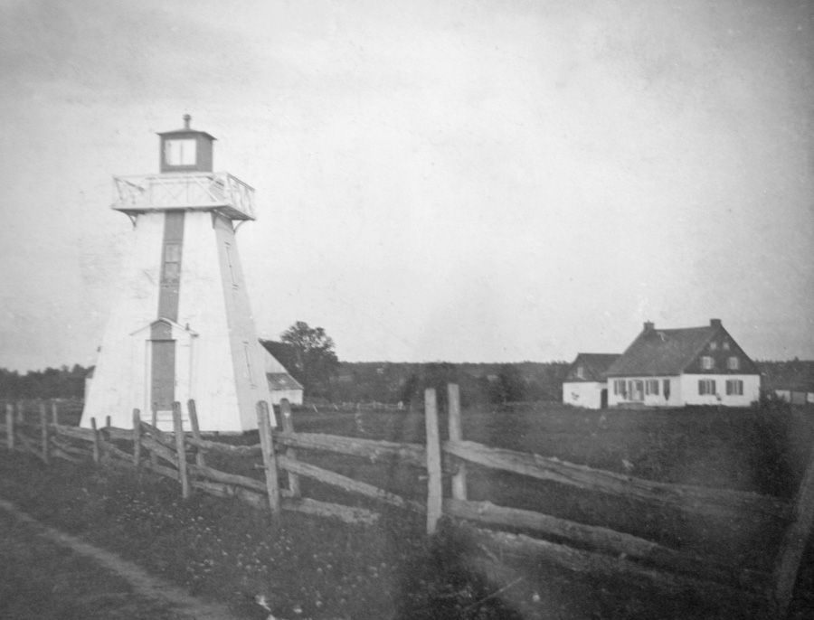 Leclercville (St. Emmélie) Range Lighthouse, Quebec Canada at ...