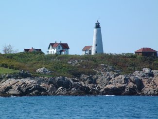 Baker's Island Lighthouse, Massachusetts at Lighthousefriends.com