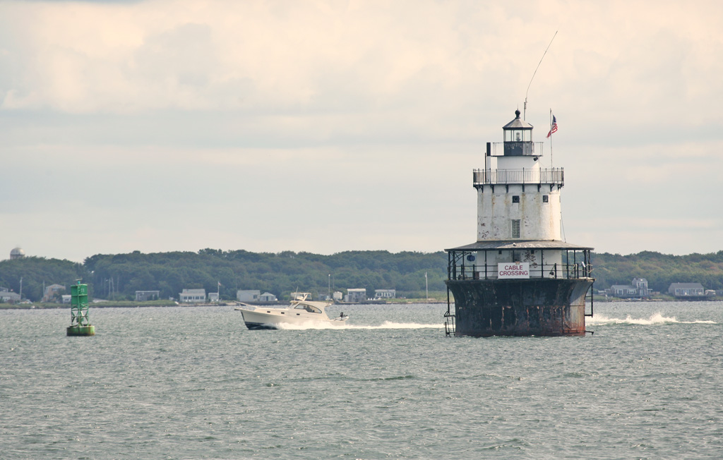Butler Flats Lighthouse, Massachusetts at Lighthousefriends.com