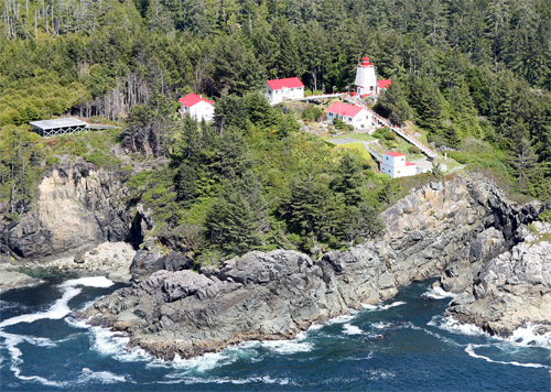 Cape Beale Lighthouse, British Columbia Canada at Lighthousefriends.com