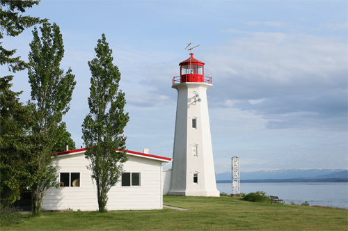 Cape Mudge (Quadra Island) Lighthouse, British Columbia Canada at ...