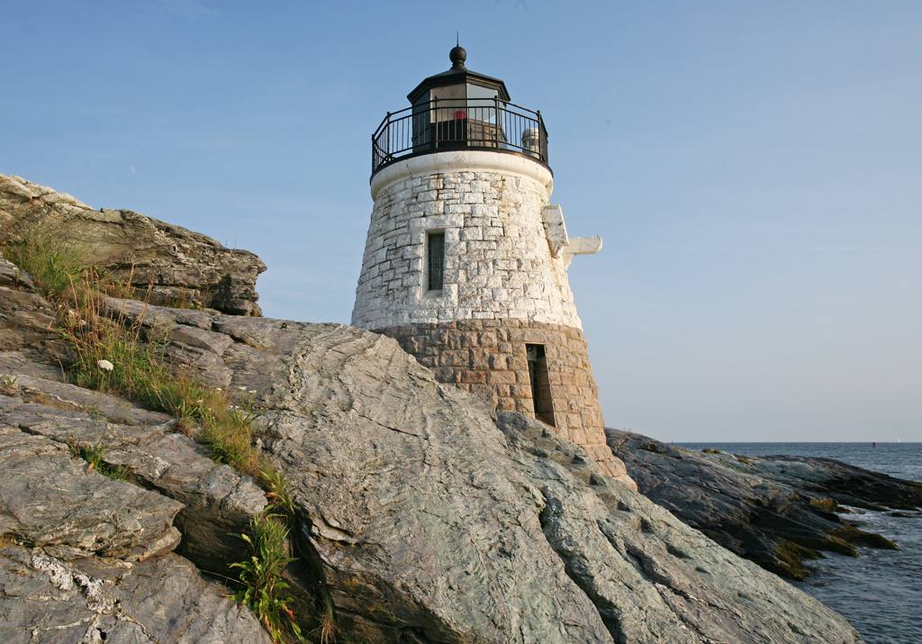 Castle Hill Lighthouse, Rhode Island at Lighthousefriends.com