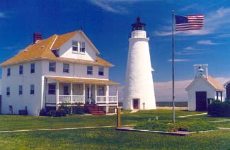 Cove Point Lighthouse, Maryland at Lighthousefriends.com
