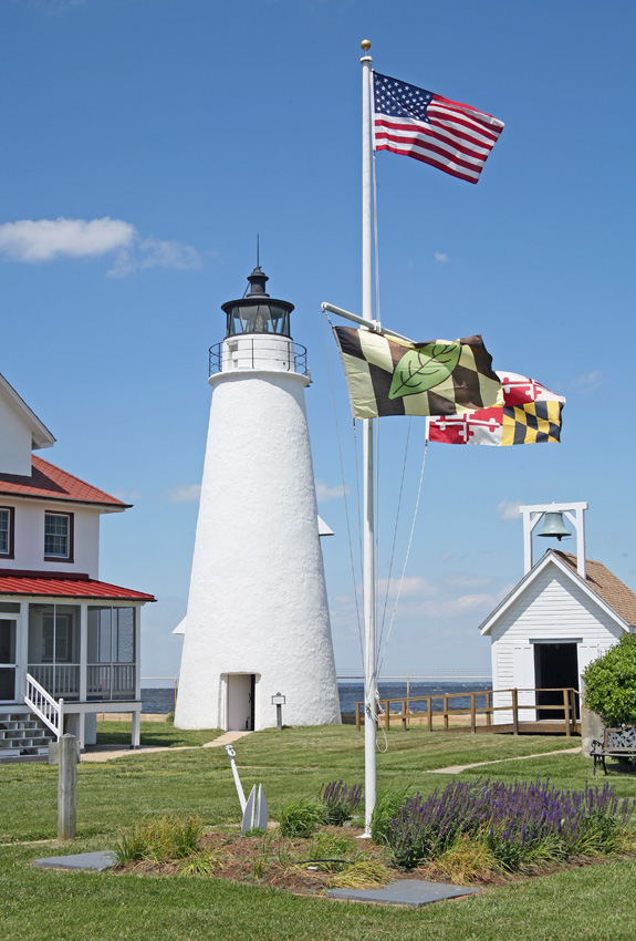 Cove Point Lighthouse, Maryland at Lighthousefriends.com