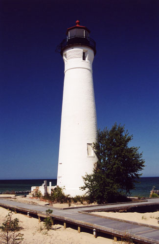 Crisp Point Lighthouse, Michigan at Lighthousefriends.com