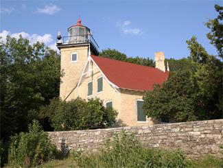 Eagle Bluff Lighthouse, Wisconsin at Lighthousefriends.com