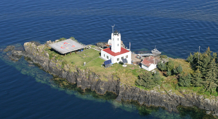 Five Finger Islands Lighthouse, Alaska at Lighthousefriends.com
