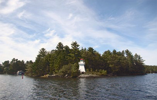 Gravenhurst Narrows (Lighthouse Island) Lighthouse, Ontario Canada at ...