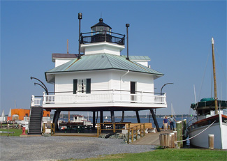 Hooper Strait Lighthouse, Maryland at Lighthousefriends.com