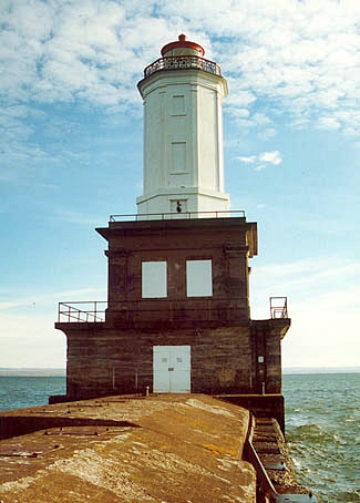 Keweenaw Waterway Lower Entrance Lighthouse, Michigan at ...