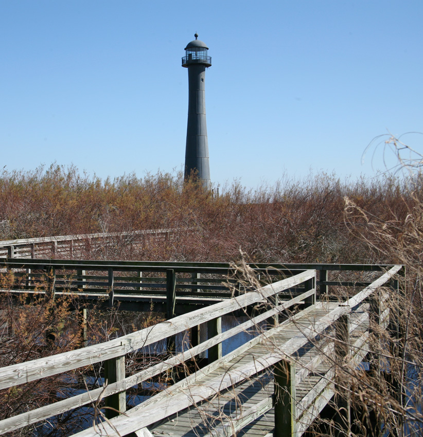 Matagorda Island Lighthouse, Texas at Lighthousefriends.com