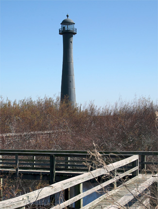 Matagorda Island Lighthouse, Texas at Lighthousefriends.com