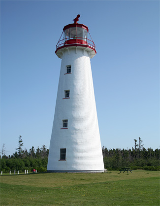 Point Prim Lighthouse, Prince Edward Island Canada at Lighthousefriends.com