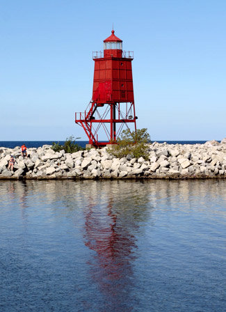 GC6724B Lighthouse Geo Art #46 (Unknown Cache) in Wisconsin, United ...