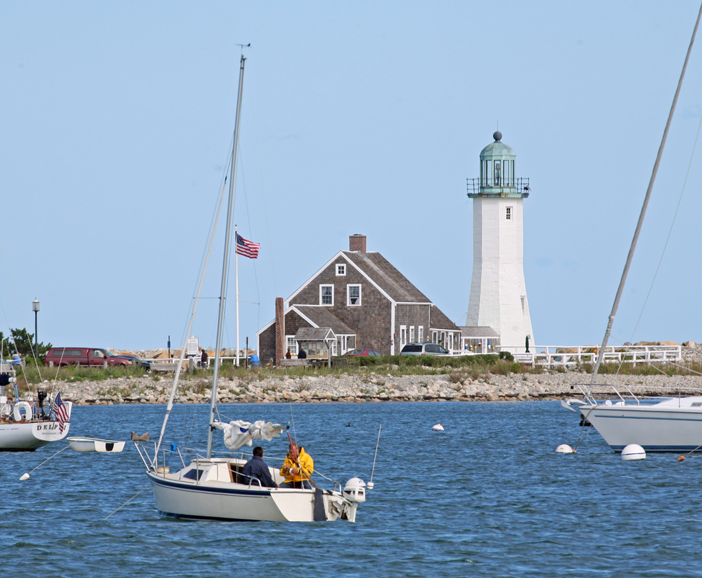 Scituate Lighthouse, Massachusetts at Lighthousefriends.com