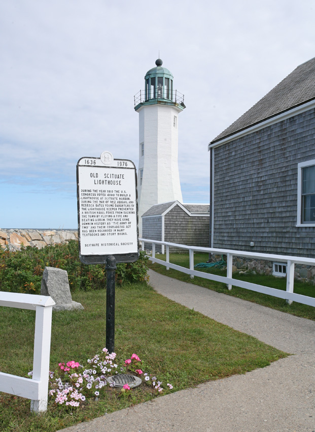 Scituate Lighthouse, Massachusetts at Lighthousefriends.com