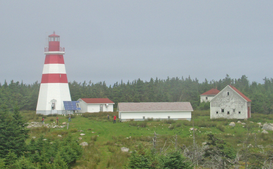 Seal Island Lighthouse, Nova Scotia Canada at Lighthousefriends.com