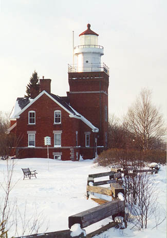 Big Bay Point Lighthouse, Michigan at Lighthousefriends.com