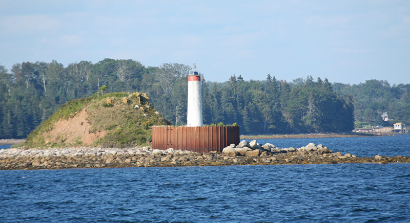Westhaver Island Lighthouse, Nova Scotia Canada at Lighthousefriends.com