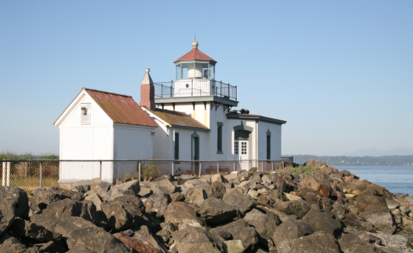 West Point Lighthouse, Washington at Lighthousefriends.com