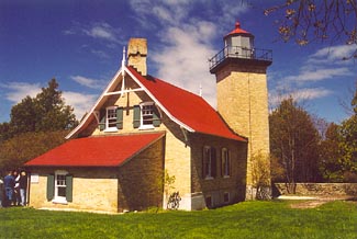 Eagle Bluff Lighthouse, Wisconsin at Lighthousefriends.com